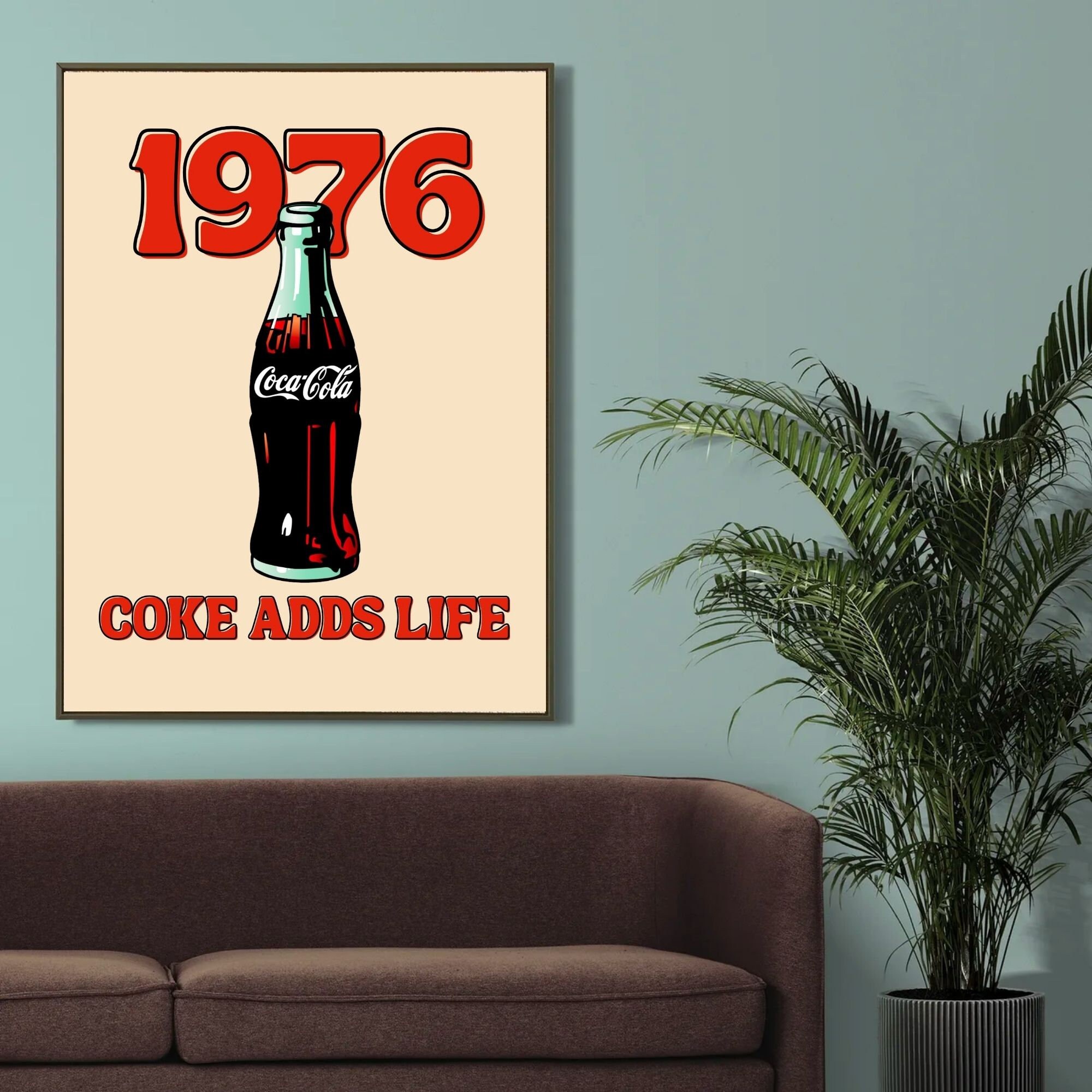 Vintage Coke Print Coke Adds Life Coca Cola Print Soda - Etsy