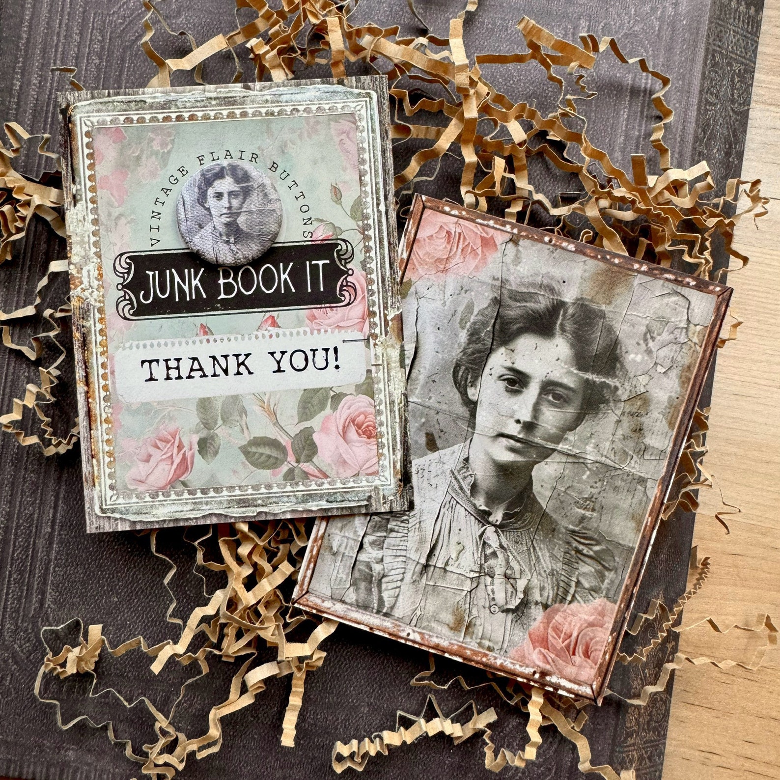 Garden Bird Canvas Flair Buttons, Vintage Bird Junk Journaling, Garden ...