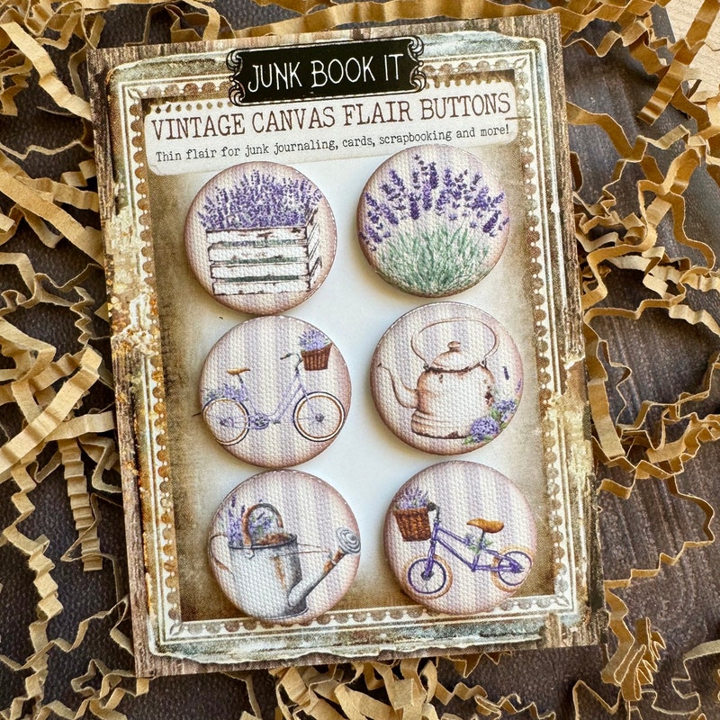 Lavender Buttons - Etsy
