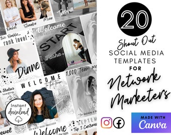 Network Marketing Social Media Posts MLM Social Media Posts - Etsy