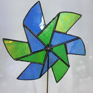 Colorful Pinwheel - Stained Glass Pattern (digital PDF Format) - Etsy