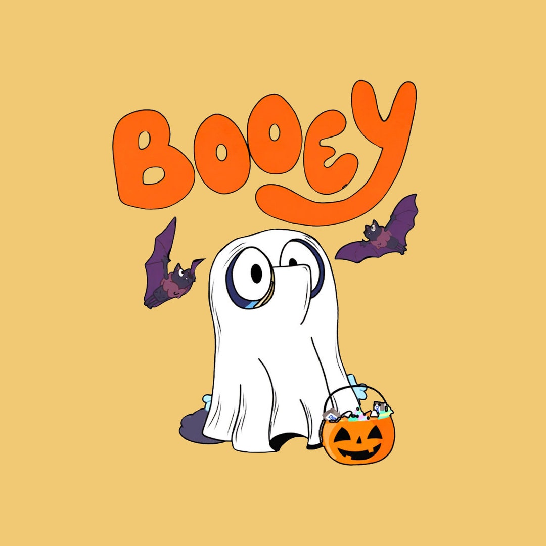 Booey Halloween PNG Bluey Png Spooky Season Png Bluey - Etsy