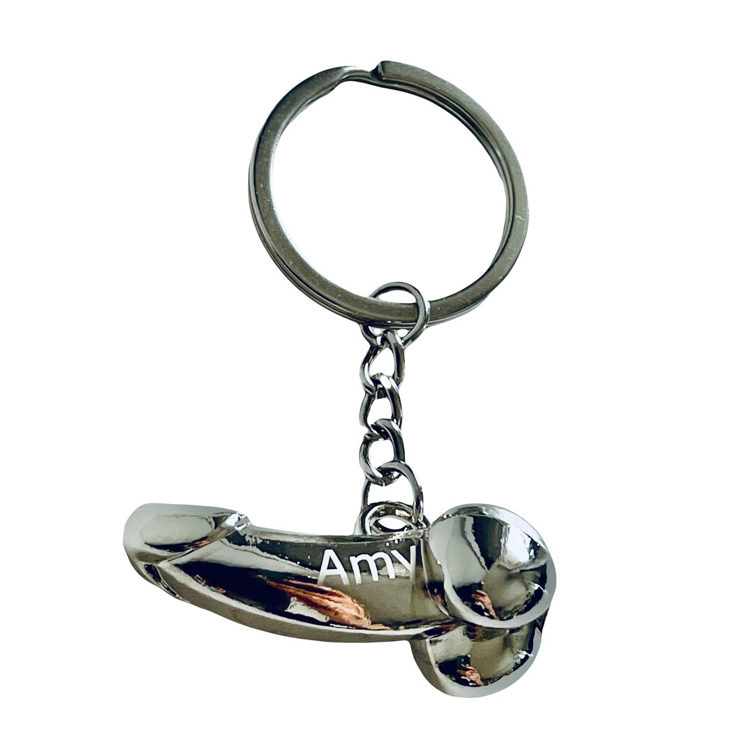 Personalized Penis Keychain – Funny Gag Gift & Bachelorette Party Favor ...