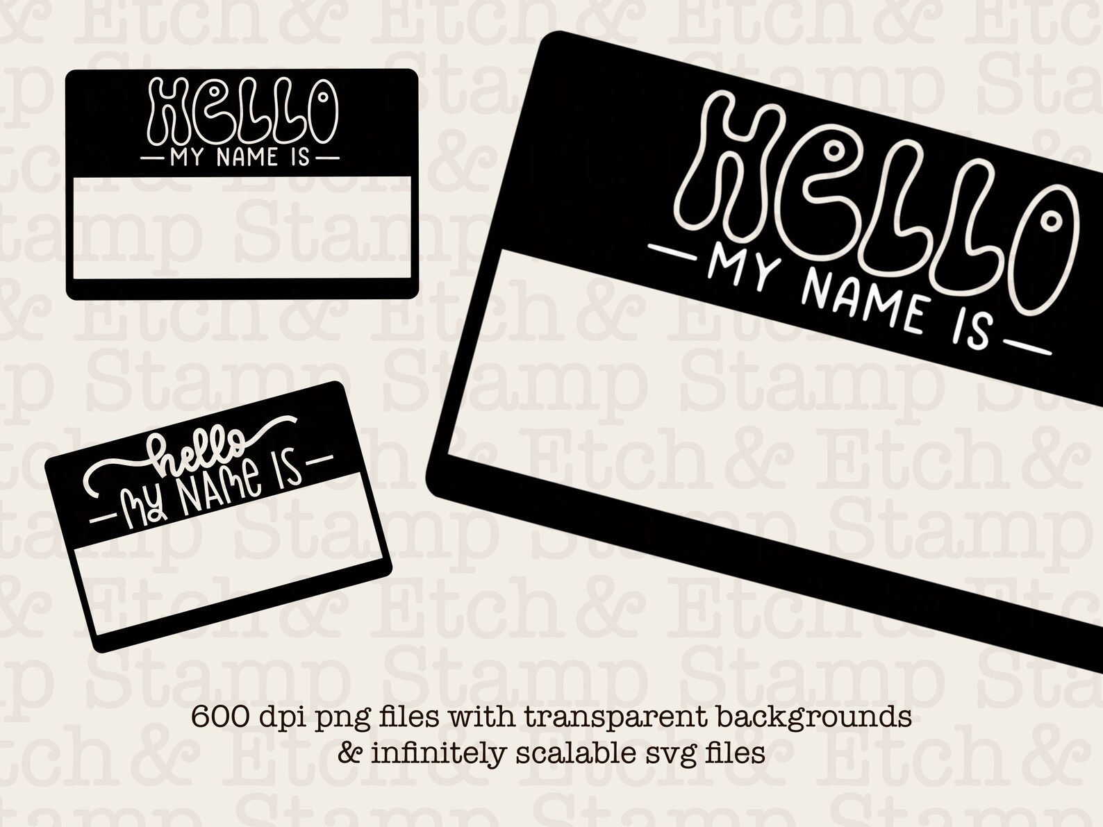 Hello My Name is Svg | Name Tag Svg | Hello Svg | Baby Svg | Cute ...