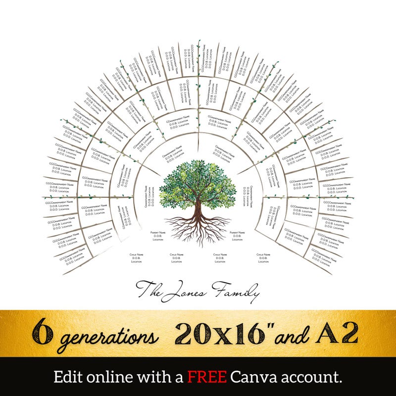 Tree of Life Color Poster - Etsy