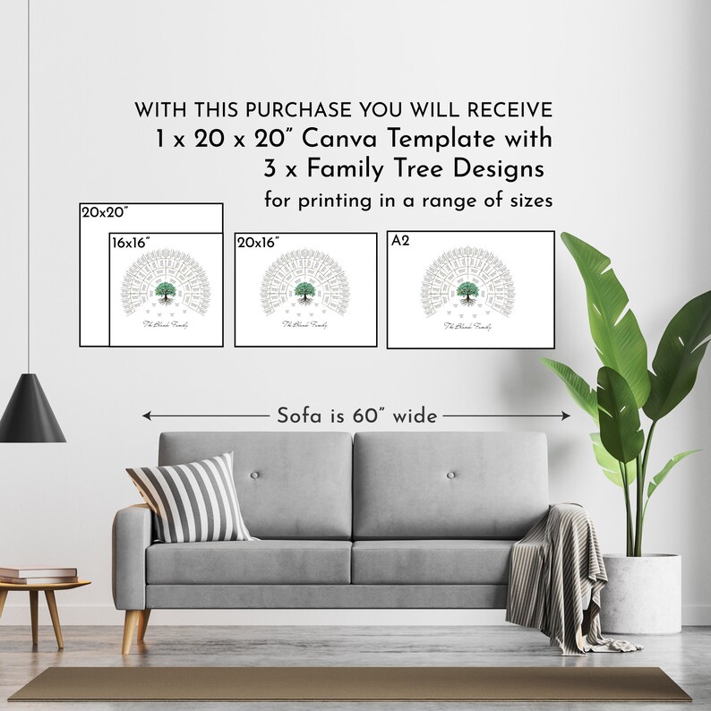Canva Family Tree Editable Template With Tree of Life Design - Etsy Canada Canva Family Tree Editable Template With Tree of Life Design - Etsy Canada