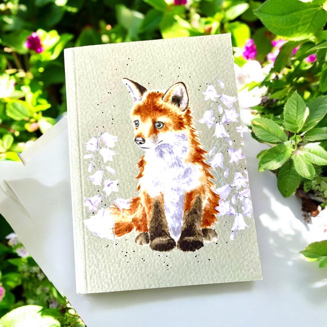 Wrendale Fox A6 Notebook British Design by Hannah Dale, Wrendale ...