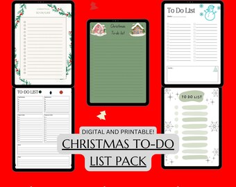 Christmas To-do List Printable - Etsy
