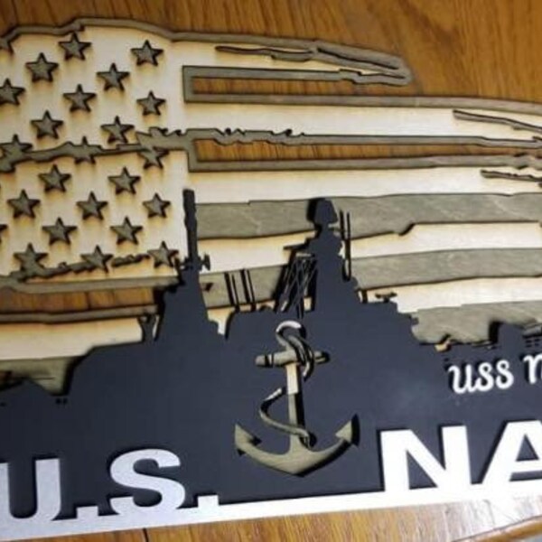 Navy Ship Decor - Etsy