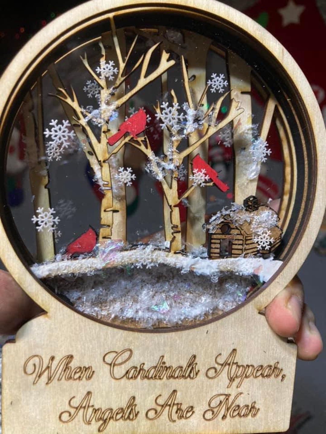 6 Cardinal Globe When Cardinals Appear Angels Are Near Cardinal Lost ...