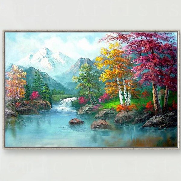 Hand Painted Scenery - Etsy