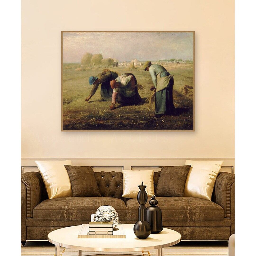 Jean-françois Millet the Gleaners 9 Hand Painted Rural - Etsy Australia
