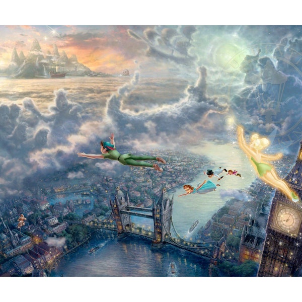 Tinker Bell Painting - Etsy