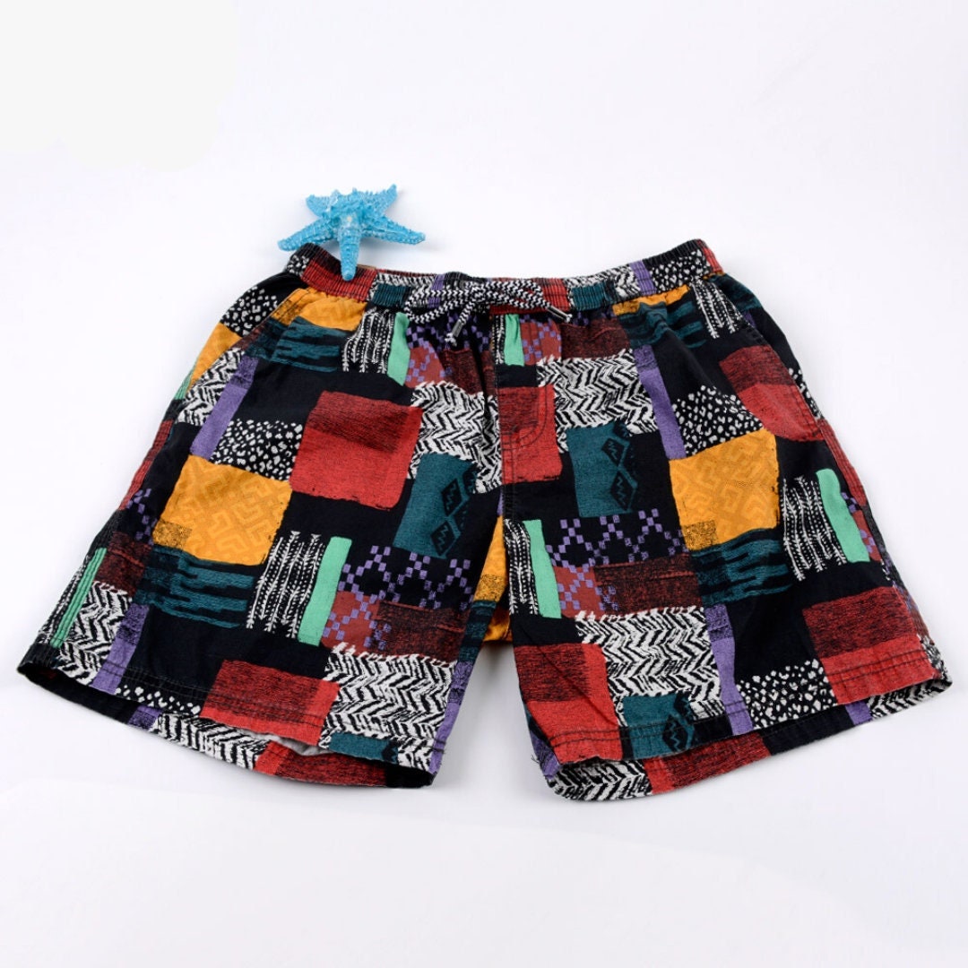Multi-colored Festive Shorts - Etsy