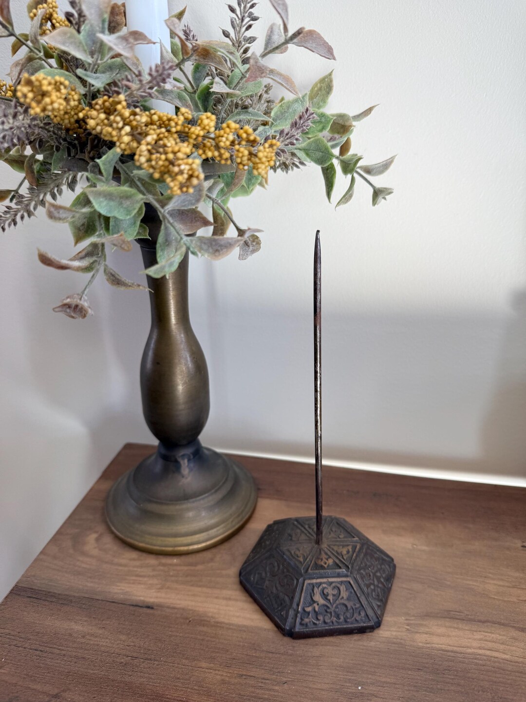Metal Receipt Spike - Etsy