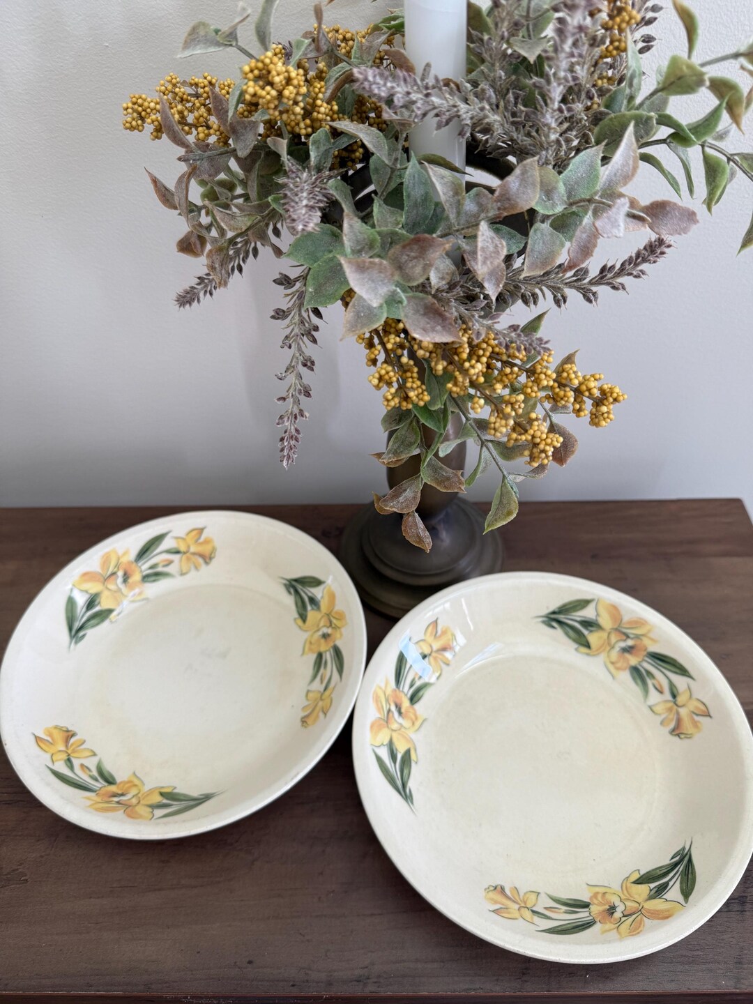 Shenandoah Ware Pottery Plate Set - Etsy
