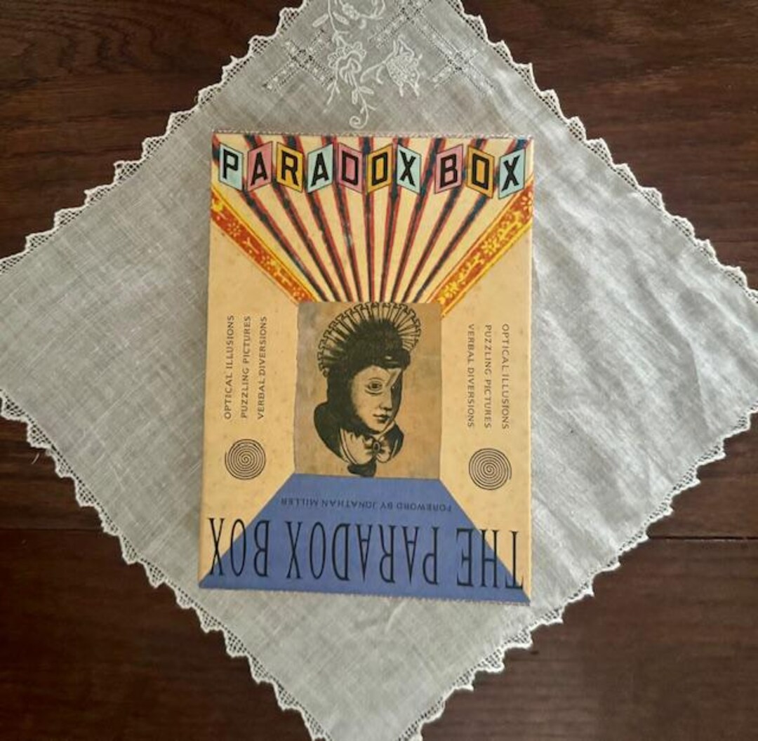 Vintage Book | Paradox Box by Julian Rothenstein | Optical Illusions ...