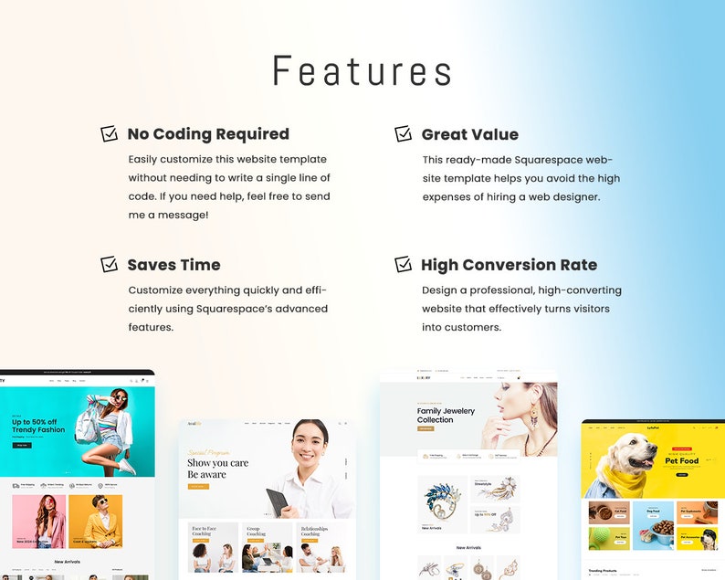 Makekit Squarespace Website Template | Customizable Designs for DIY ...