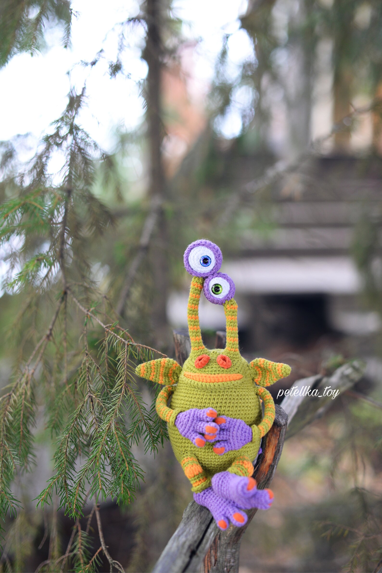 Crochet PATTERN Monster, Little Space Creature, Amigurumi Pattern Fairy ...
