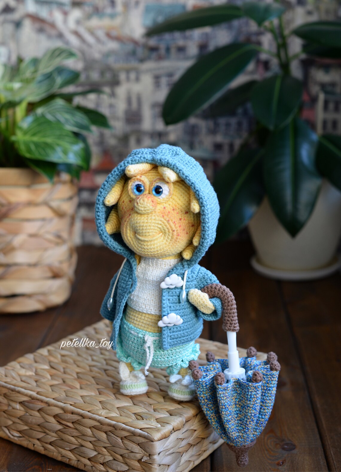 Crochet PATTERN Sun, Amigurumi Sunny Doll, Summer Flower Sun in a Coat ...