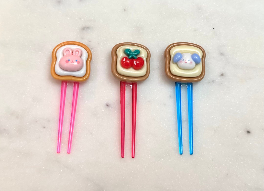 Cute Sandwich Bento Lunch Food Picks- Kawaii Food Picks- Cupcake ...