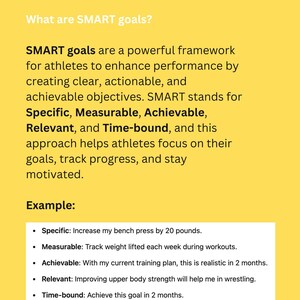 Sports Focus and Visualization Workbook for Athletes - Etsy