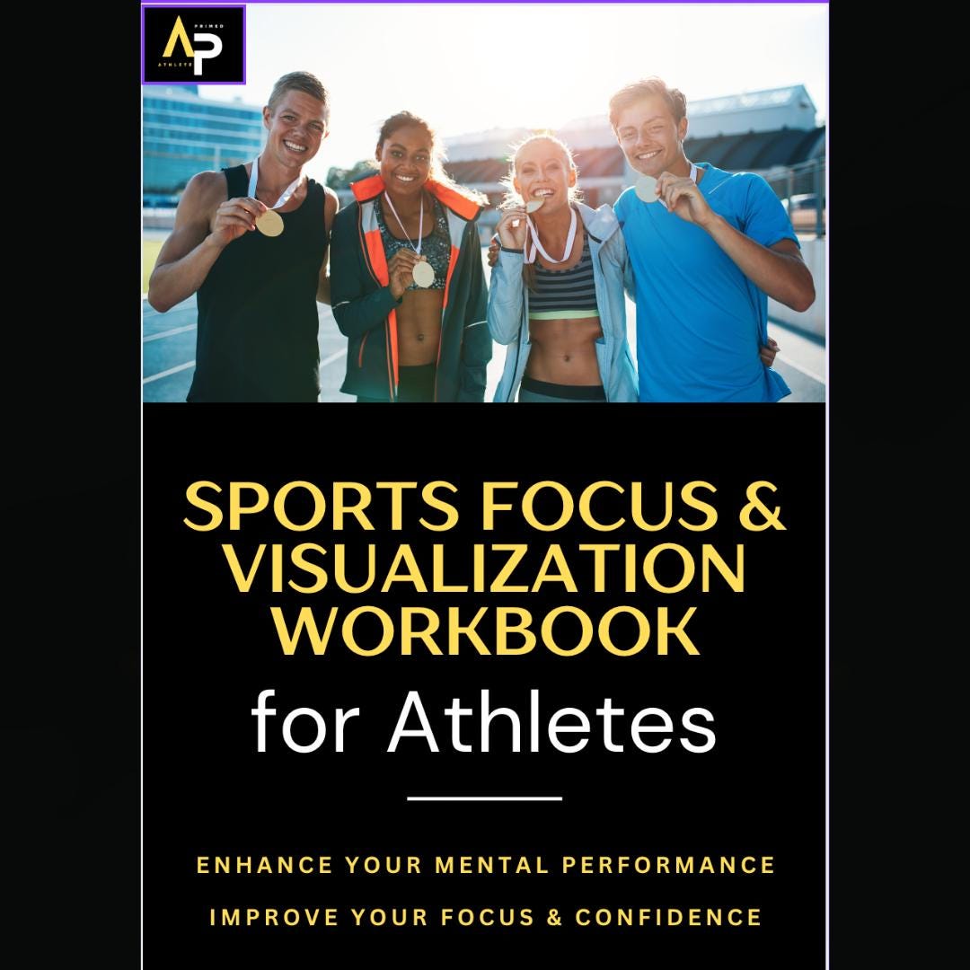 Sports Focus and Visualization Workbook for Athletes - Etsy