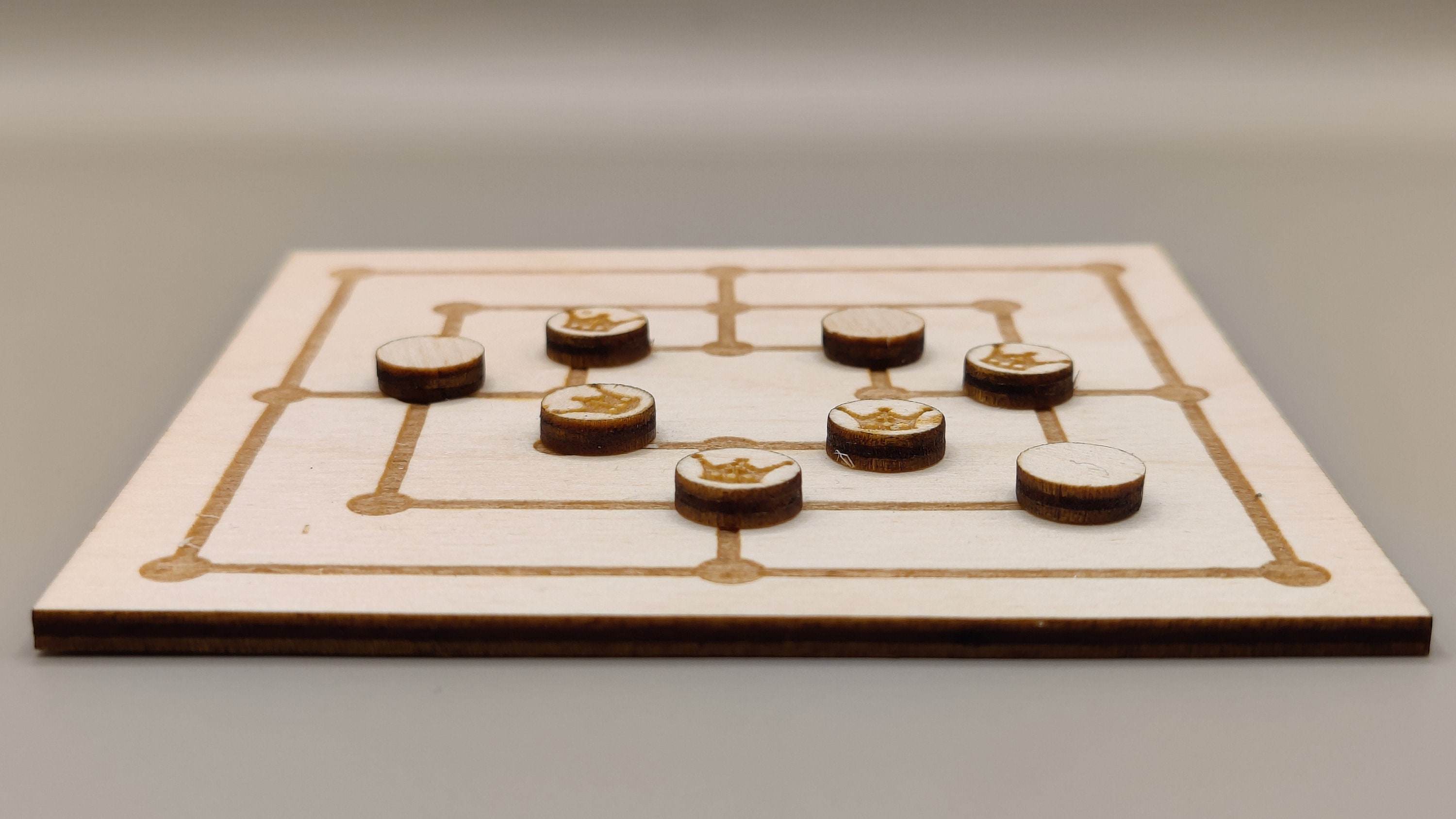 Mini Chess/miller/checkers (laser Cut Vector) - Beer Mat - SVG, Dxf ...