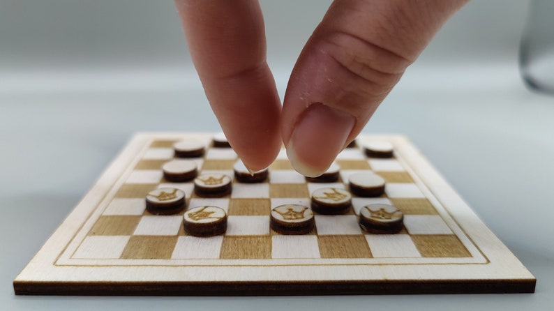 Mini Chess/miller/checkers (laser Cut Vector) - Beer Mat - SVG, Dxf ...