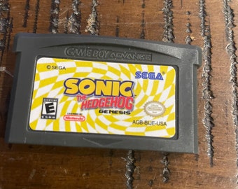 Sonic Game Boy Advance - Etsy