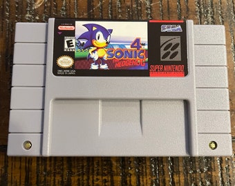 Sonic Hedgehog Snes - Etsy