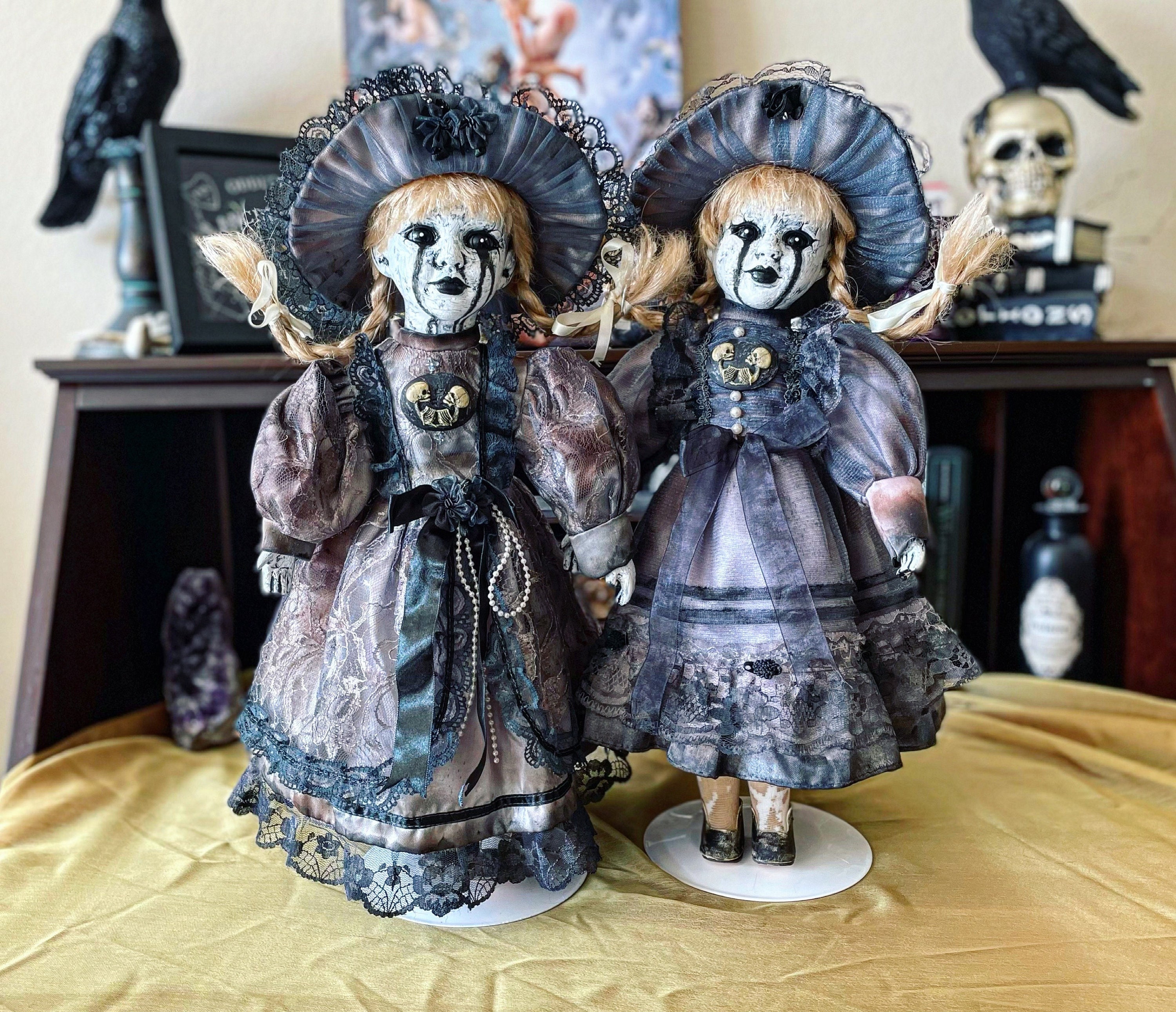 Gothic Victorian Porcelain Doll
