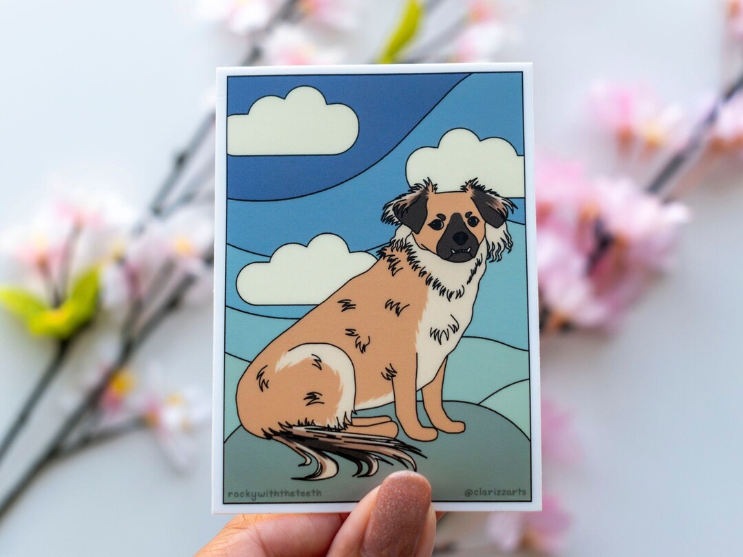 Rocky Vinyl Sticker - Etsy