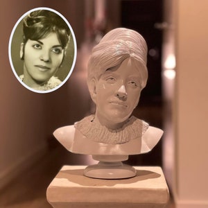 Custom Busts From Photo ,custom 3D Printed Bust & Free Digital File ...
