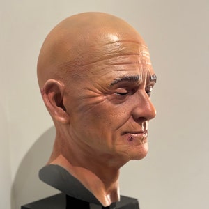 Custom 3D Printed Life-size Head Bust: Personalized Sculpture - Etsy