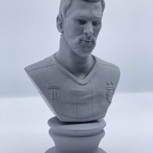 Messi Statue, Custom Made 3d Printed Messi Table Top Miniature ...