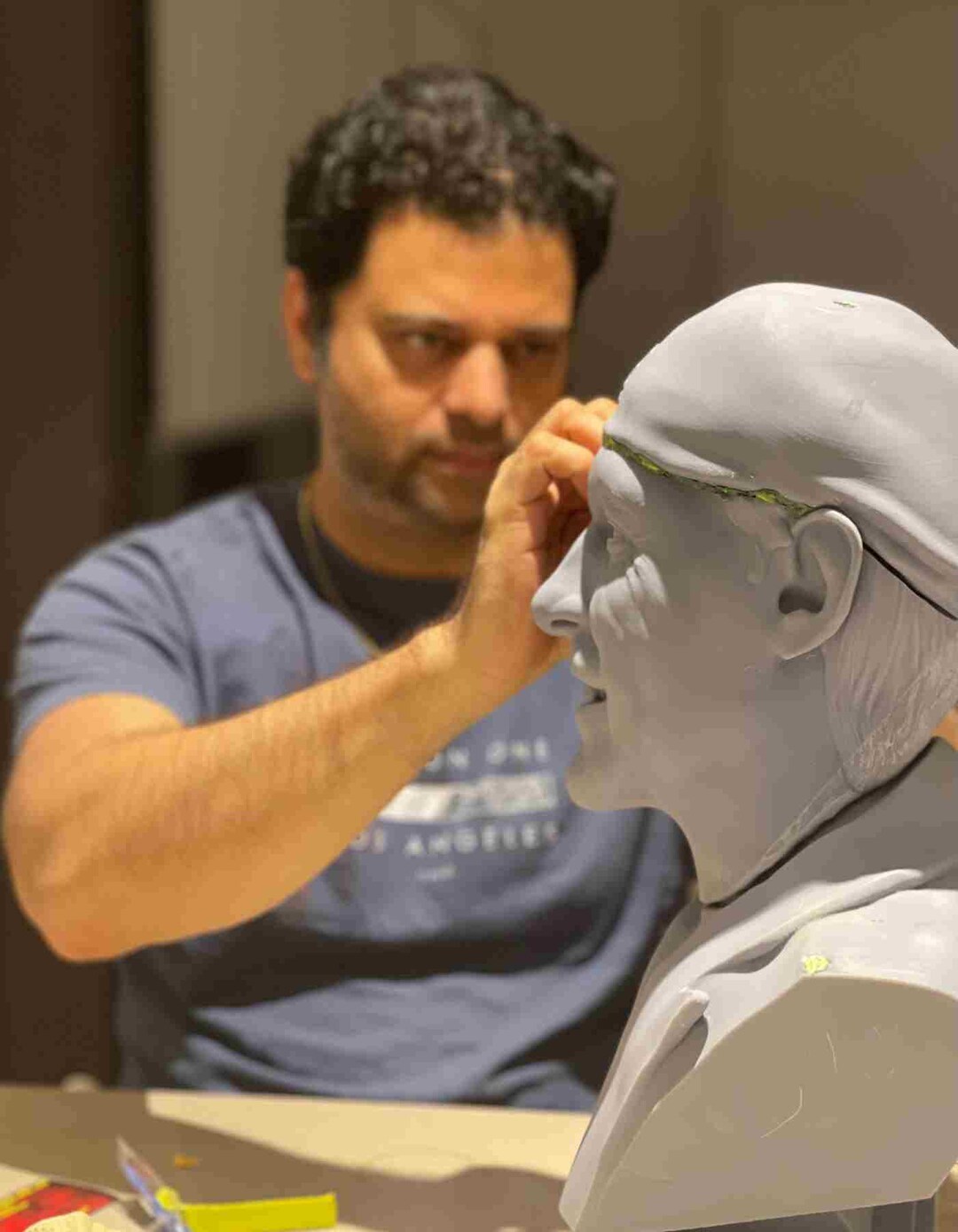 Life-size Head Sculptbust, Headphone Stand, Customized Life-size Head ...