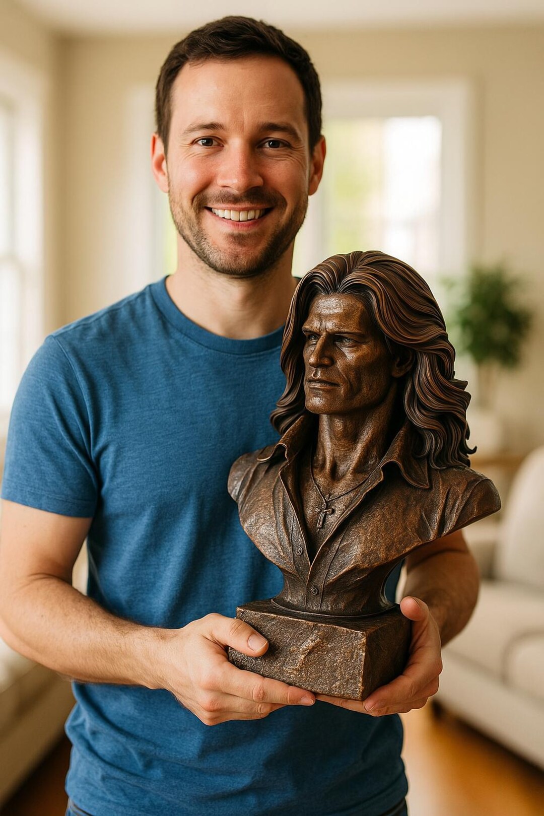 Expensive Gifts / Custom Sculpted Bronze Look Figurines/ Expensive ...