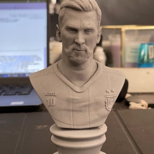 Messi Statue, Custom Made 3d Printed Messi Table Top Miniature ...
