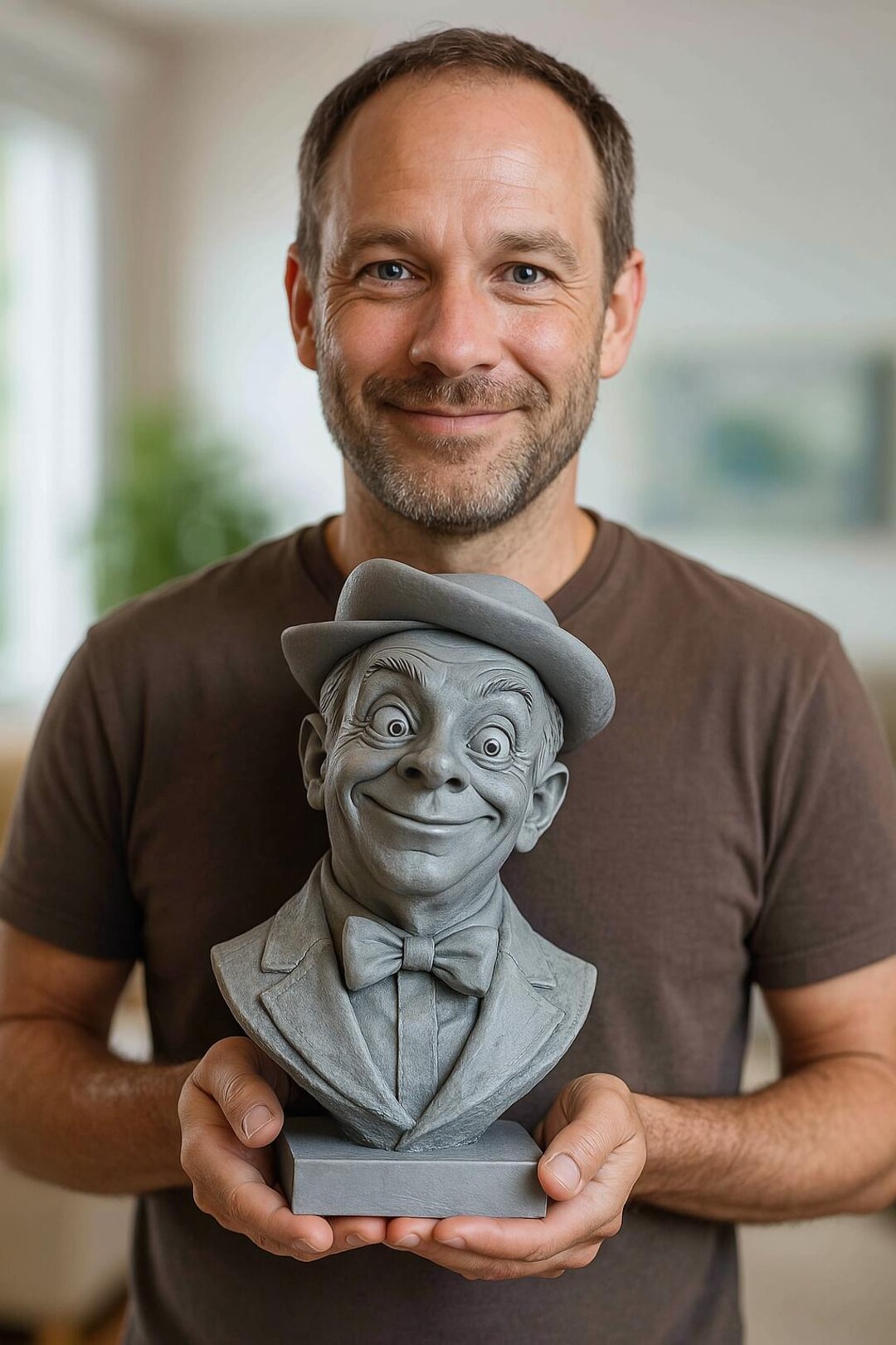 Custom 3D Sculpture From Photo: Personalized Bust Sculpture - Etsy