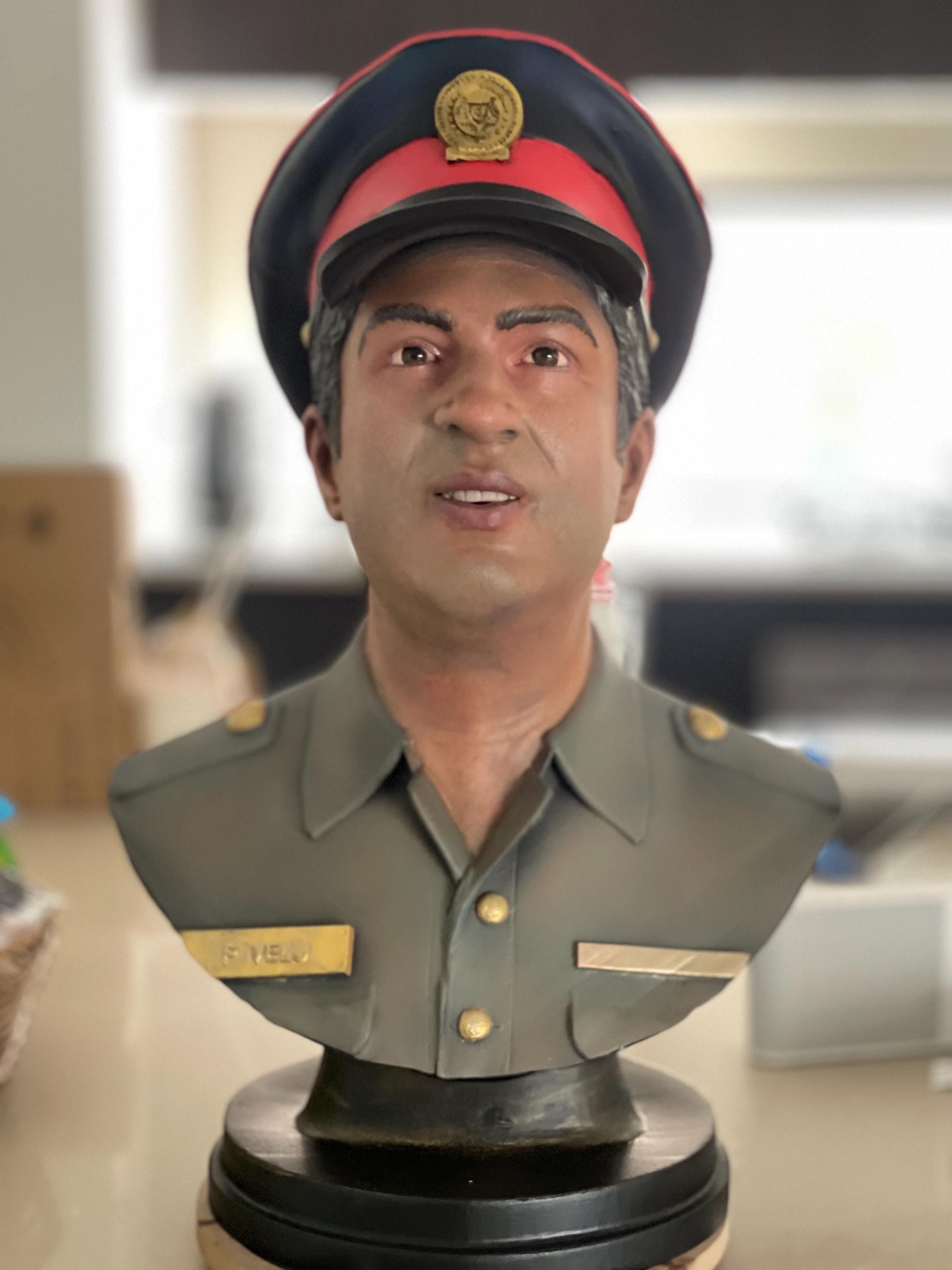 Custom 3D Printed Life-size Head Bust: Personalized Sculpture - Etsy