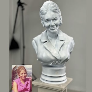 Custom Busts From Photo ,custom 3D Printed Bust & Free Digital File ...