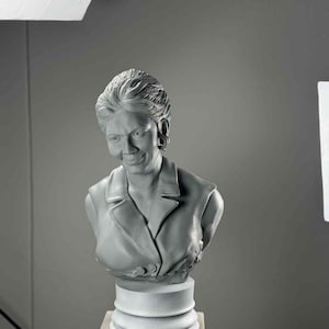 Custom 3D Printed Life-size Head Bust: Personalized Sculpture - Etsy