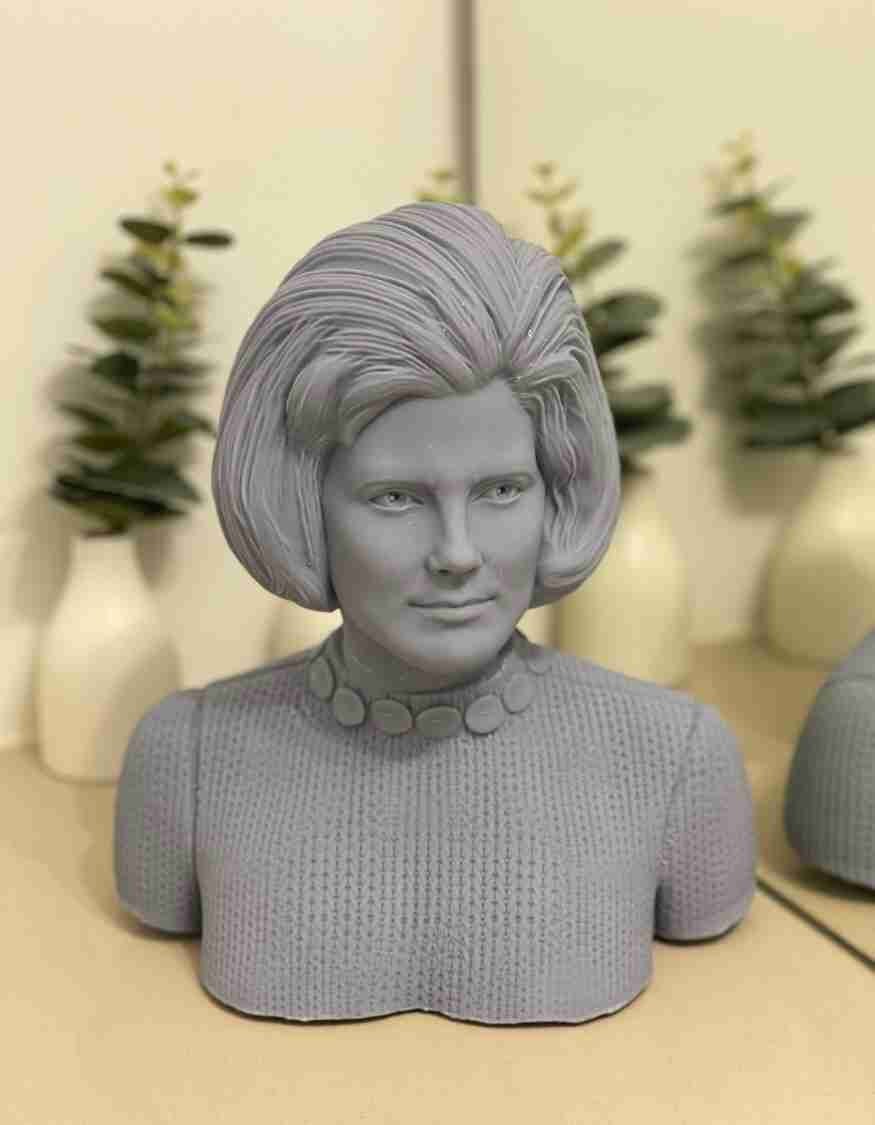 Custom 3D Girlfriend Gift: Personalized Photo Figurine - Etsy