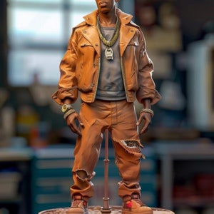 Rapper Gifts, Hip Hop Fan Gifts, Custom Made 3d Printed Rapper ...
