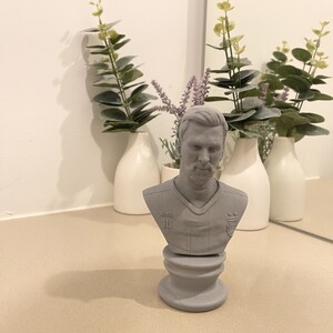 Messi Statue, Custom Made 3d Printed Messi Table Top Miniature ...