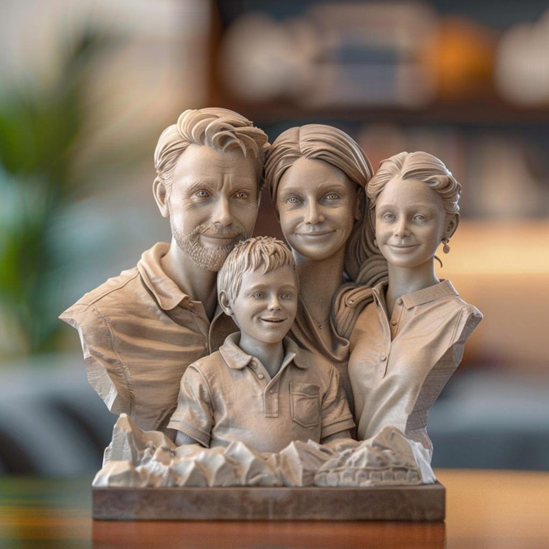 Family Sculpture - Etsy