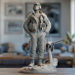 Custom Veteran Gift, Personalized Custom 3D Sculpt of Veteran, Army ...