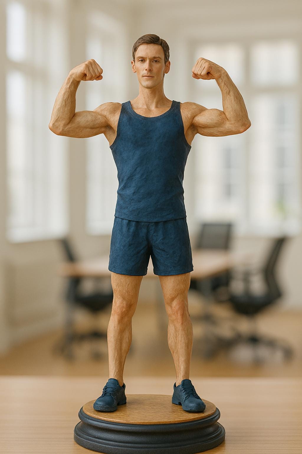 Custom Bodybuilding Sculpture From Images as Fitness Lover Gift - Etsy