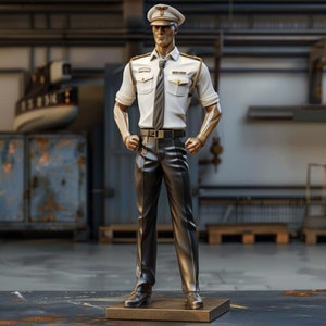 Custom Pilot Gifts, Pilot Gift, Custom 3d Printed Pilot Table Top ...